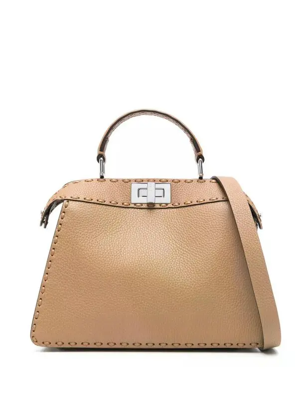 Fendi Small Peekaboo Iseeu Tote Bag - Brown