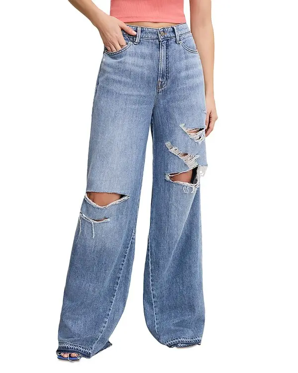 Good American Good Standard Ease High Rise Jeans