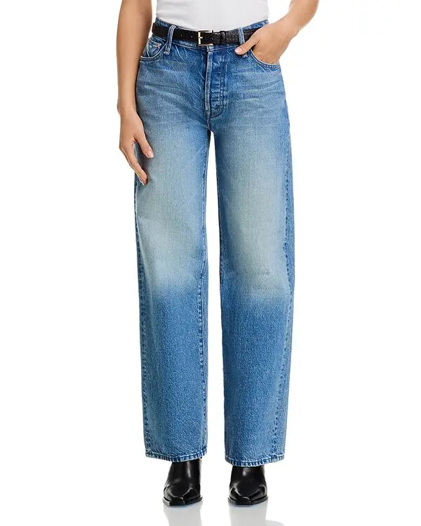 MOTHER The Lil Dodger High Rise Ankle Jeans