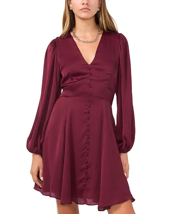 1.State Textured Mini Dress