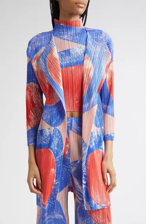 Issey Miyake Backlight Pleated Cardigan