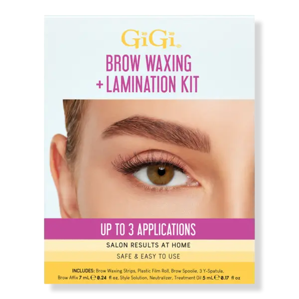 GIGI Brow Waxing + Lamination Kit