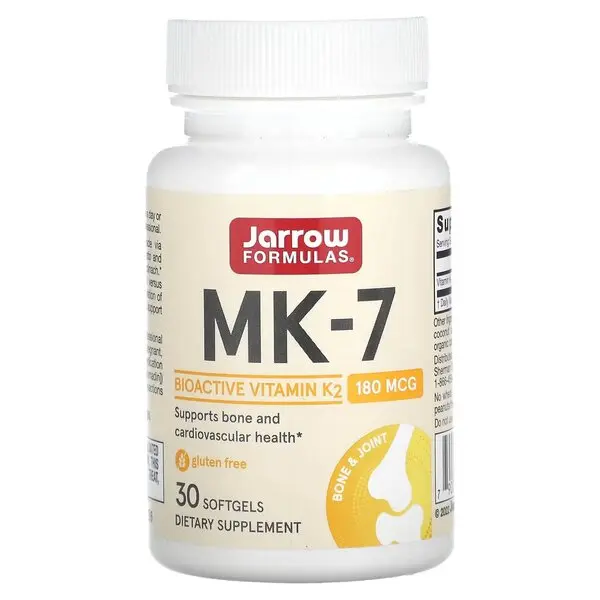 BEAUTIFIEDYOU Jarrow Formulas Mk-7 180mcg 30 Softgels