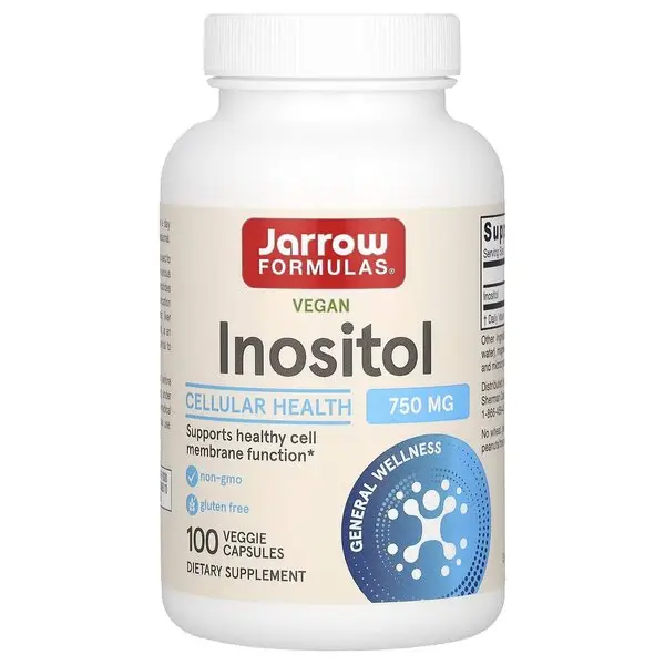 JARROW FORMULAS Inositol 750mg 100 Capsules
