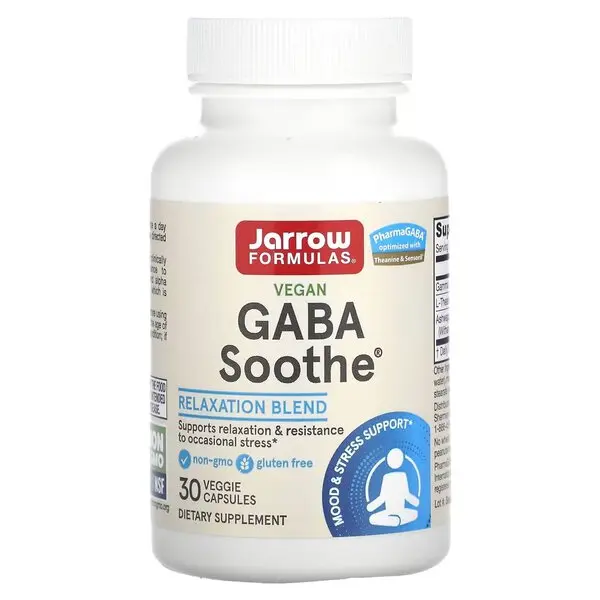 JARROW FORMULAS Gaba Soothe 30 Capsules