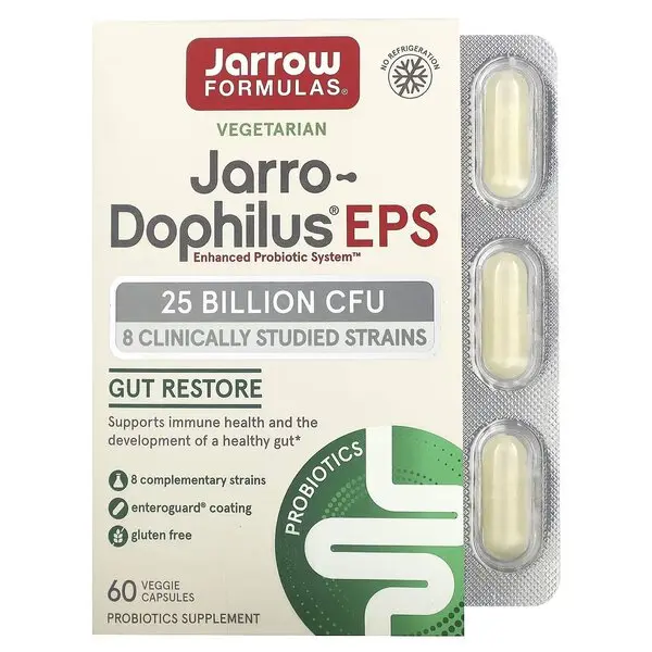 JARROW FORMULAS Jarro-dophilus Eps 25 Billion Cfu 60 Capsules