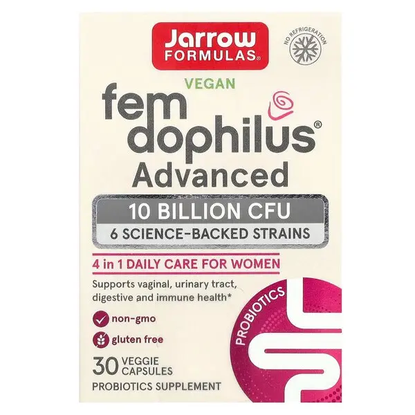 JARROW FORMULAS Fem-dophilus Advanced 10 Billion Cfu 30 Capsules