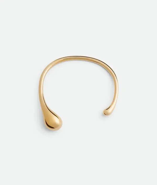 Bottega Veneta Drop Necklace - Yellow Gold