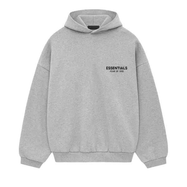 Fear Of God Fleece Hoodie Ii 'light Heather - Grey