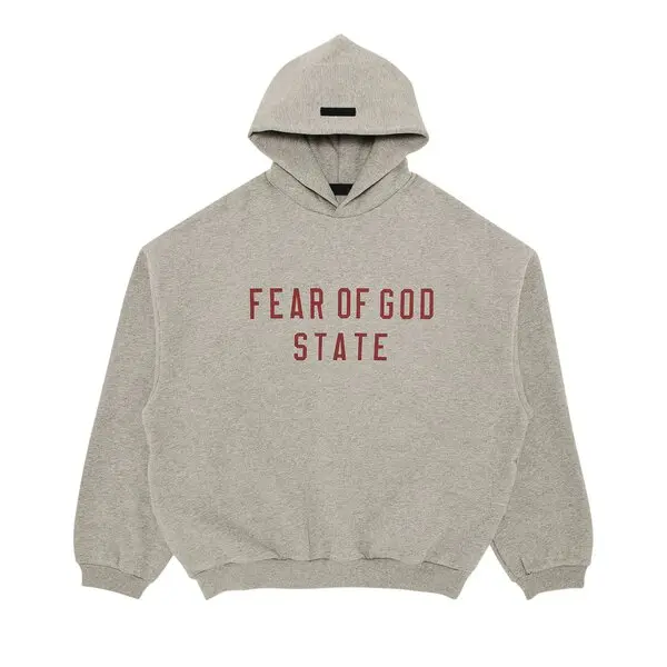 Fear Of God Fleece Hoodie 'dark Heather