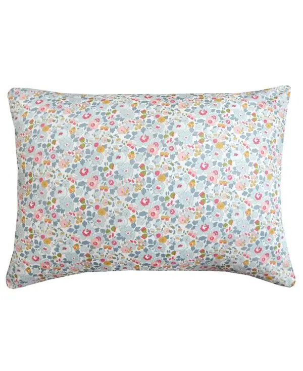 COCO & WOLF Liberty Fabric Pillowcase, King - Betsy Grey