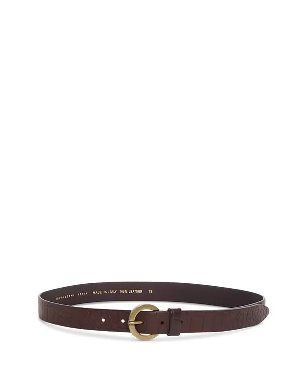 GAVAZZENI Leather Belt