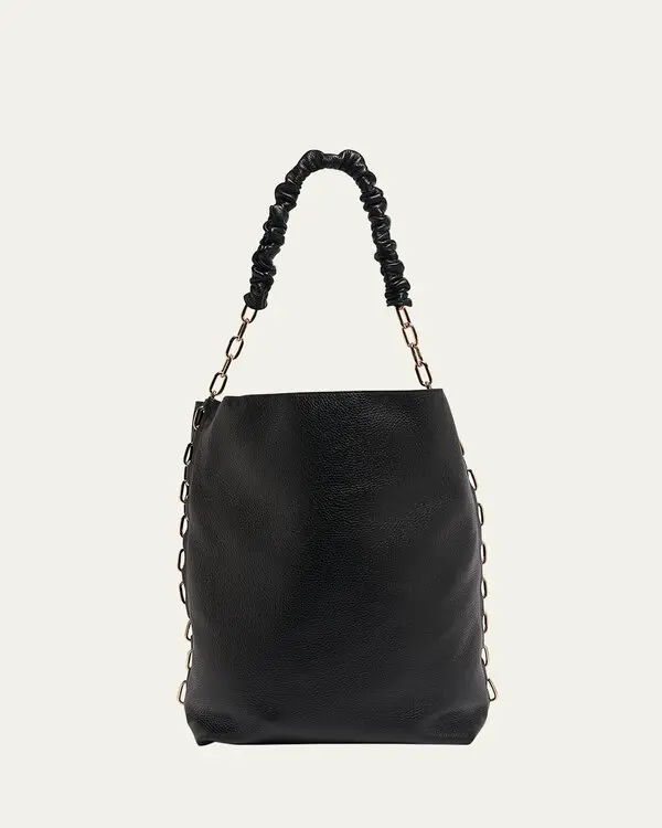 Gabriela Hearst Chain Leather Tote Bag