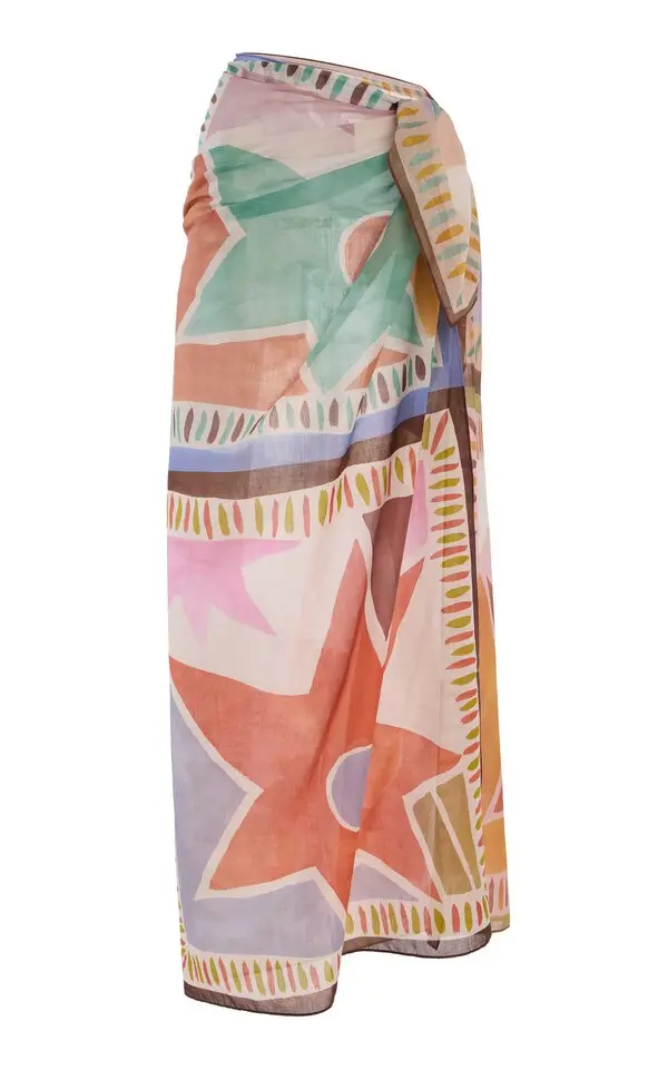 SOLEIL SOLEIL Square Pareo - Multi