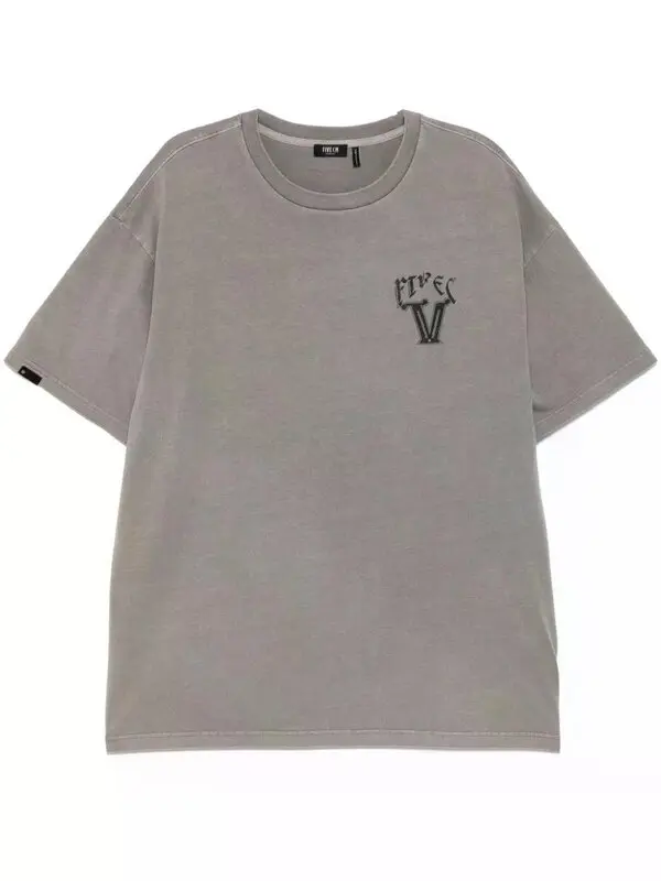 FIVE CM Graphic-print T-shirt - Grey