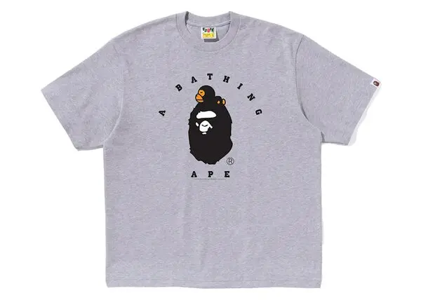 BAPE Milo College Relaxed Fit Tee Shirt