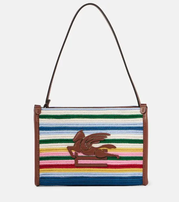 Etro Libra Small Canvas Shoulder Bag