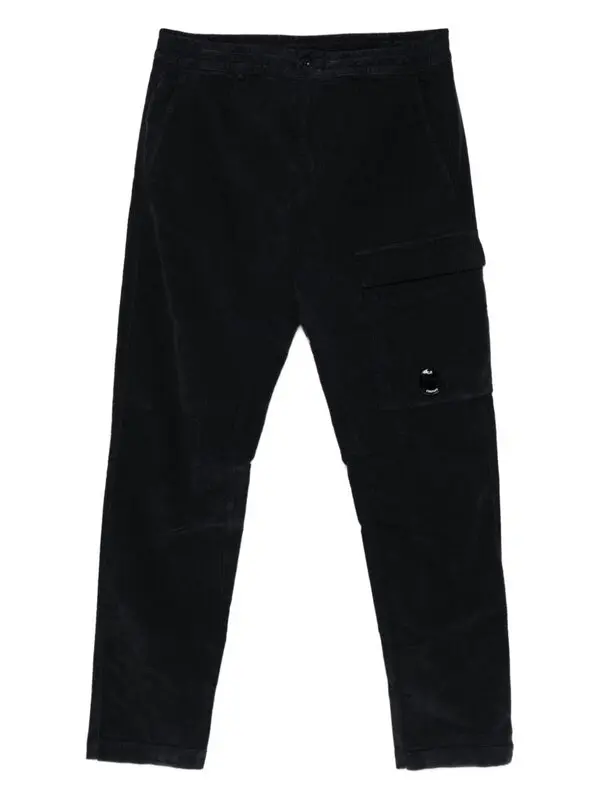 C.P. COMPANY Cotton Cargo Trousers - Blue
