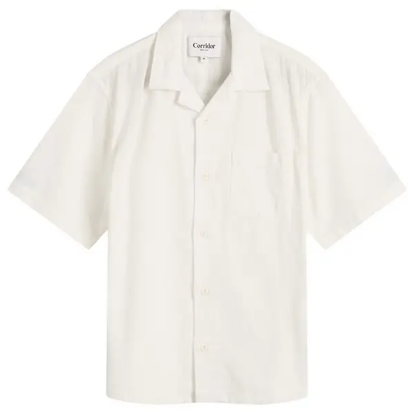 CORRIDOR Hopsack Short Sleeve Shirt