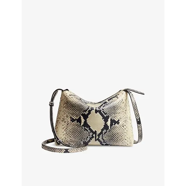 Khaite Lina Medium Leather Cross-body Bag - Natural