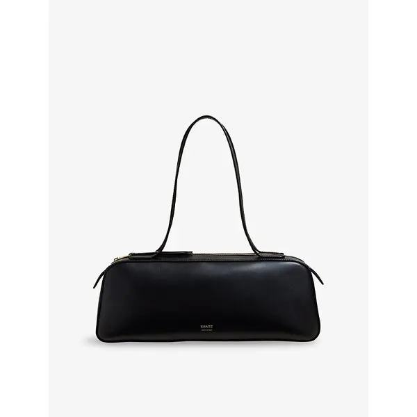 Khaite Simona Leather Shoulder Bag - Black