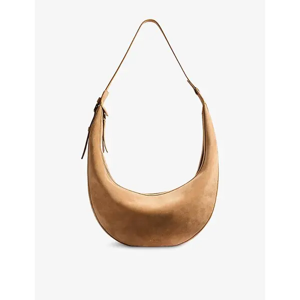 Khaite Augustina Suede Hobo Bag