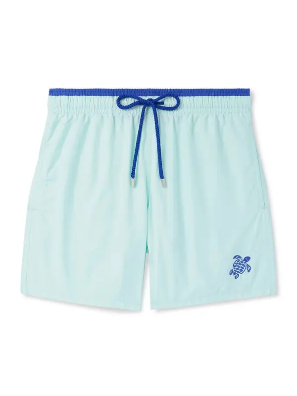 Vilebrequin Moka Mid-length Swim Shorts - Blue