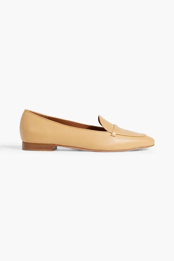 MALONE SOULIERS Bruni 10 Leather Loafers - Neutral