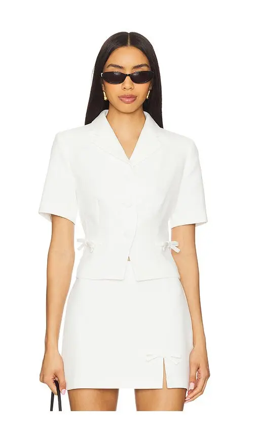 Astr The Label Sophie Blazer - White