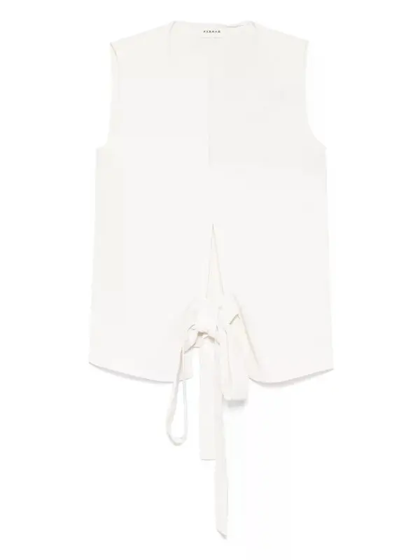 P.a.r.o.s.h Tie-detailed Blouse