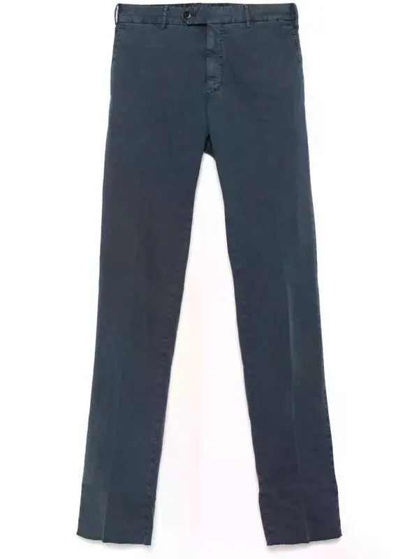 PT TORINO Slub-texture Trousers