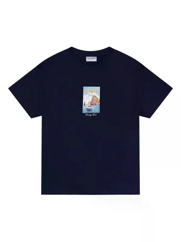 FAMILY FIRST Capri T-shirt - Blue