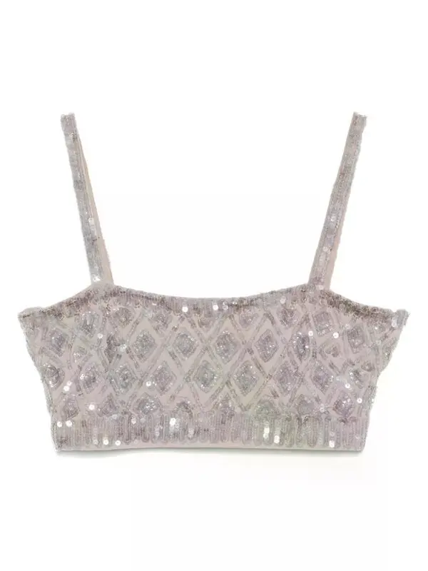 P.a.r.o.s.h Gild Top - Neutrals