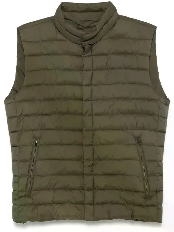 Herno Padded Gilet - Green