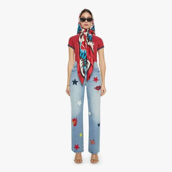 MOTHER La Doublej X Sneak Star Of Show Jeans