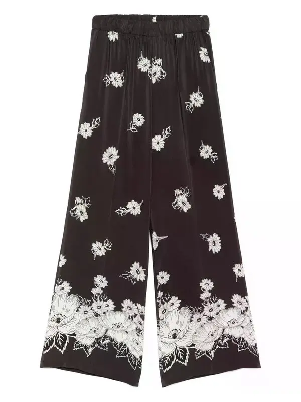 P.a.r.o.s.h Floral-print Trousers