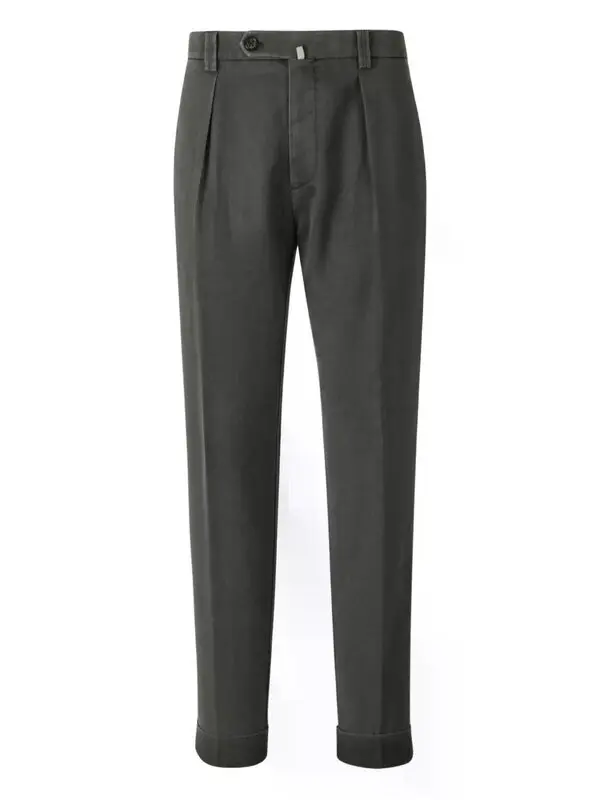 BERWICH Pleated Tapered Trousers