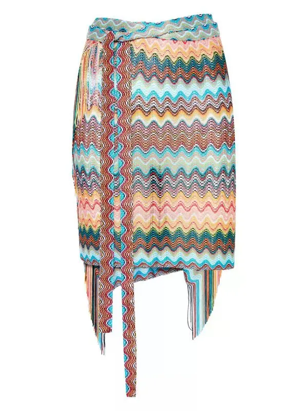 Missoni Zigzag-woven Pareo