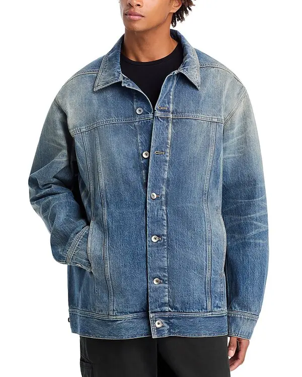 Rick Owens Jumbo Denim Worker Jacket