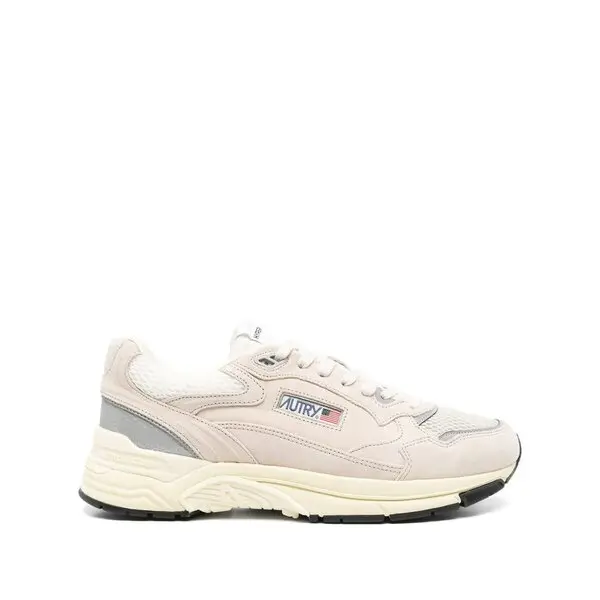 AUTRY Lace-up Sneakers - Beige