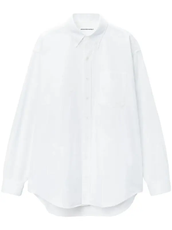 Alexander Wang Oversized Boyfriend Shirt - White