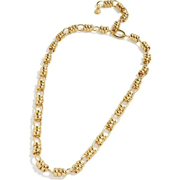 Baublebar Eileen Link Station Necklace - Gold