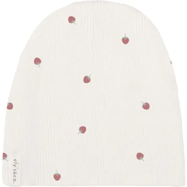 ELY'S & CO. Baby Cotton Ribbed Beanie - Acorn