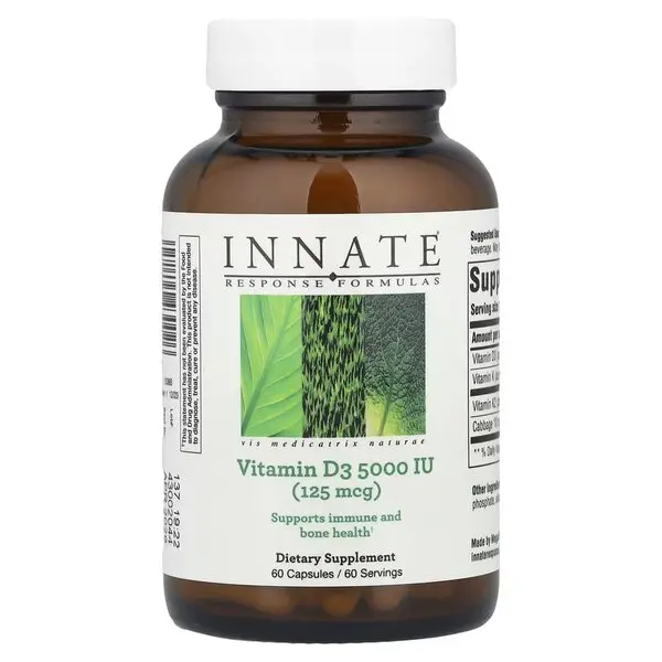 INNATE RESPONSE Vitamin D 5000iu 60 Capsules