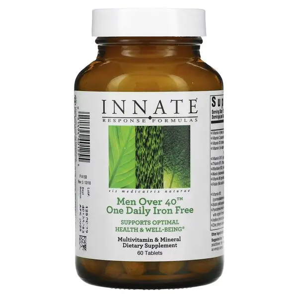 INNATE RESPONSE Over 40 One Daily Iron Free 60 Tablets