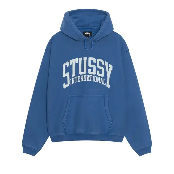 StÜssy Relaxed International Hoodie - Blue