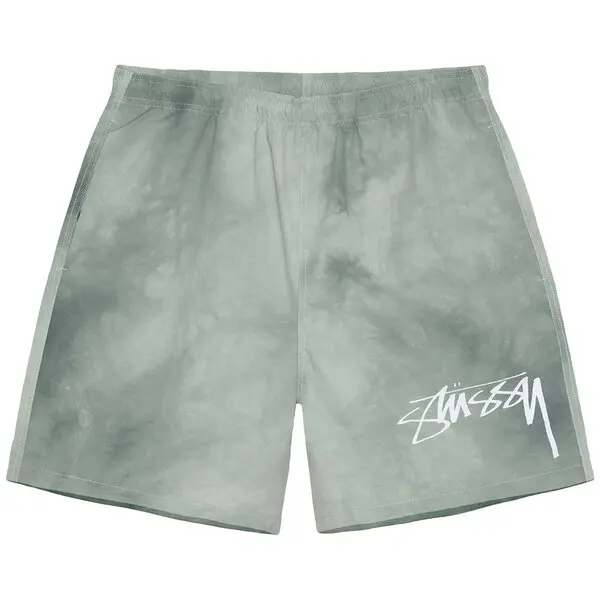 StÜssy Wave Dye Nylon Short - Green