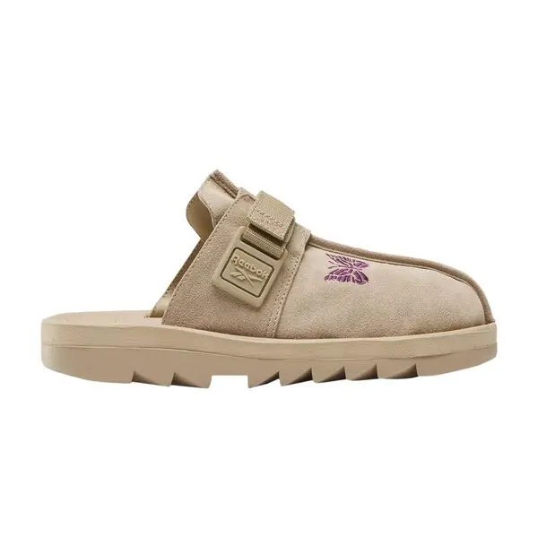 REEBOK Needles X Beatnik Canvas Slides - Tan