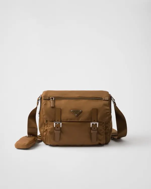 Prada Re-nylon Shoulder Bag - Brandy