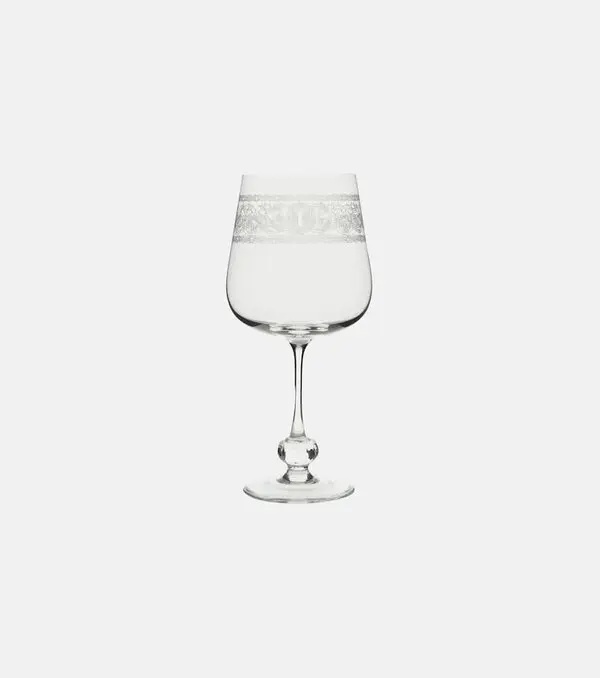 Dolce & Gabbana Dg Red Wine Glass - Transparent